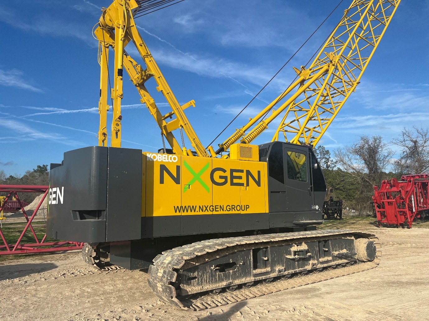 85Te Kobelco Crawler Crane Long Term Hire - NXGEN Group
